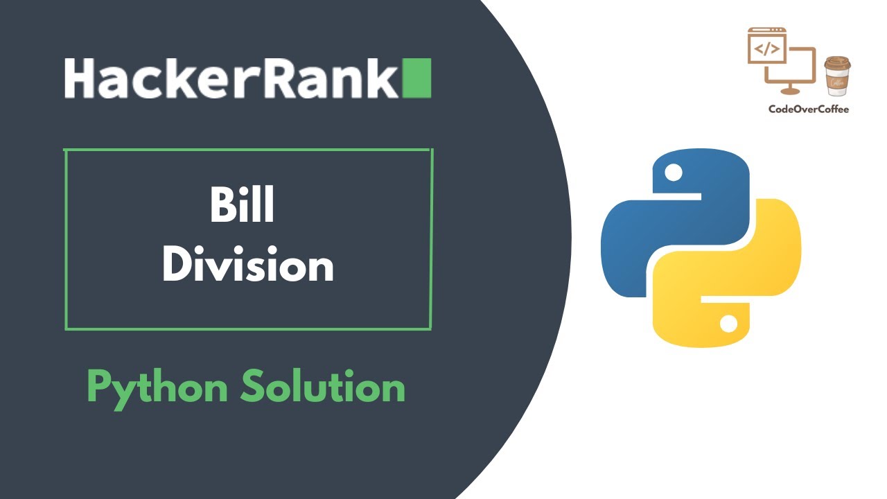 Bill Division | HackerRank | Python Solution #datastructures #hackerrank #java #python