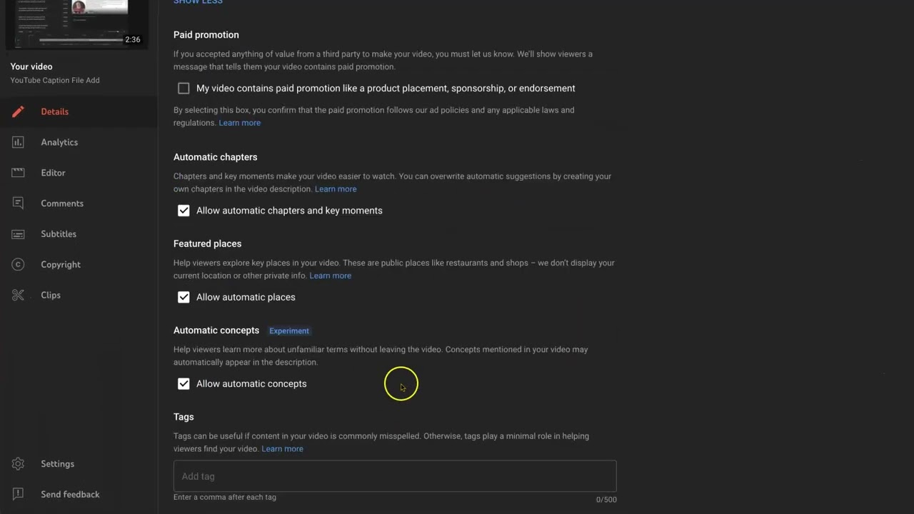OER Creative Commons License YouTube