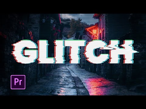 6 GLITCH TEXT Effect in Premiere Pro