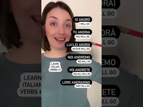 The verb andare in Italian #shorts
