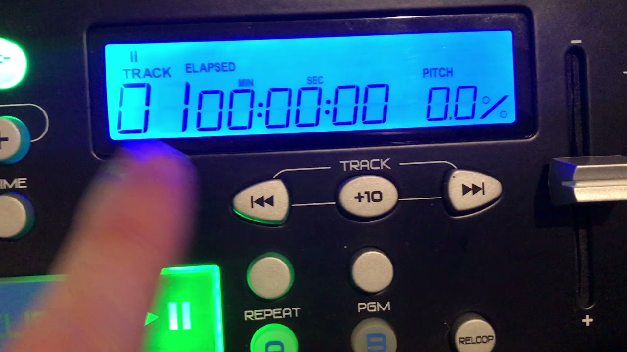 Gemini CD200 Professional 2U Dual CD Player