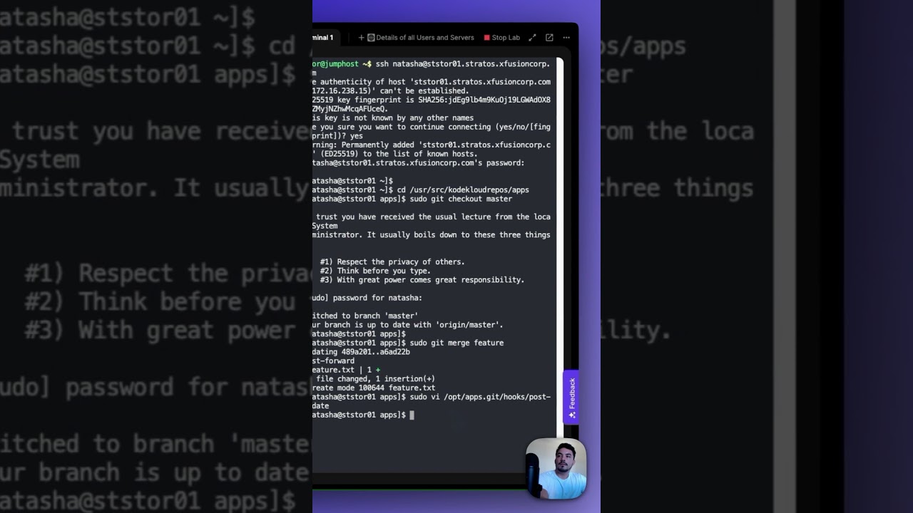Writing a Git Hook | Git Tutorial | Git Series #19