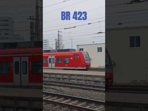 BR 423 einfahrend in den Ulmer HBF #philipvonderalb #trainspotting #personenzug #zug #sbahn