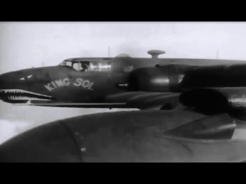 Warpath Across the Pacific - B-25 Combat Footage - 1943