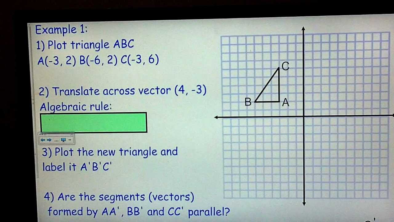 Rigid Transformations Part 1- Translations