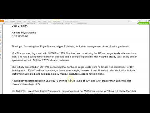 OET Write Now Letter Review no 25