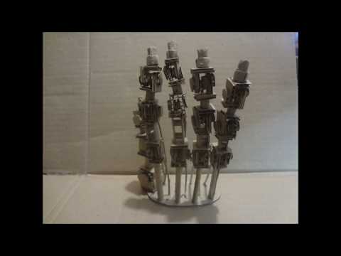 Como hacer una mano de terminator de carton | Ivan Utrera