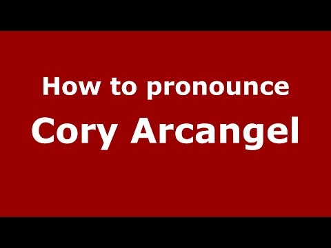 How to pronounce Cory Arcangel (American English/US) - PronounceNames.com