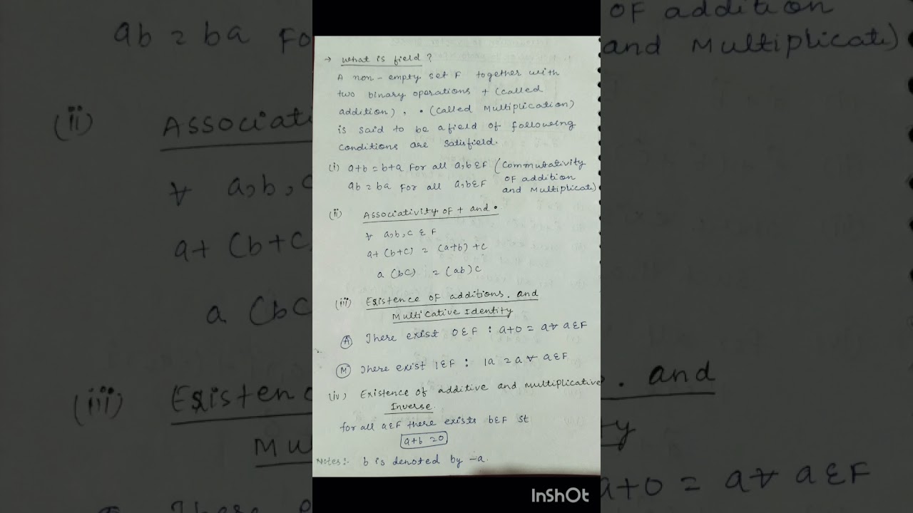 notes of linear algebra ( vector space) part 1 | IIT jam maths|#Handwritten|#notes| let's crack it🎯👍