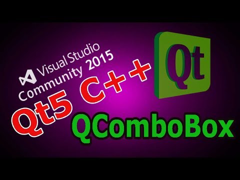 Qt5 C++ ComboBox With Signal And Slots (programming) #10