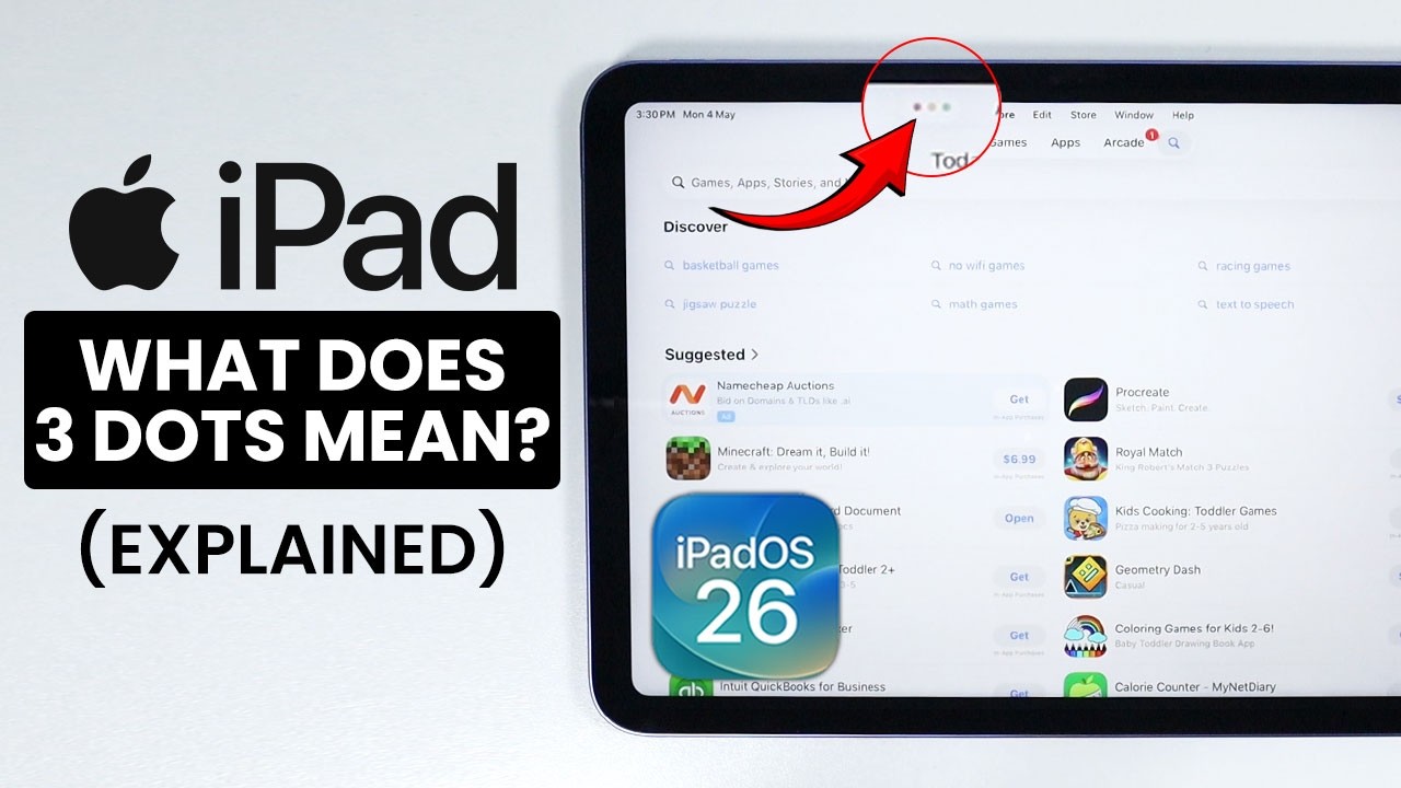 Why Does My iPad Have 3 Dots on the Side? (Beginners Guide)