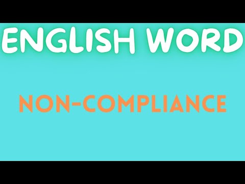 NON-COMPLIANCE MEANING