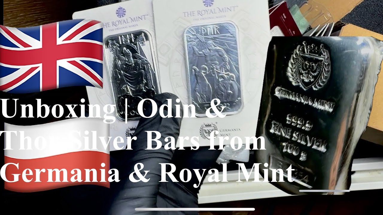 Unboxing Germania Silver Bars | Norse Gods Series Odin & Thor