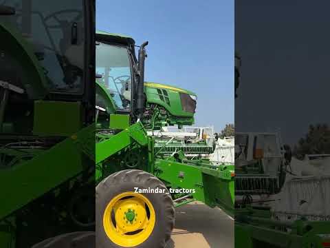 Johndeere 5075e trem 4 crdi ac cabin ks greengold combine harvester