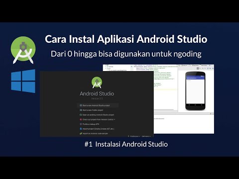 Cara Install android Studio- Lengkap-Sampai Bisa Buat Ngoding #1