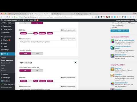 Yoast SEO Plugin Sitemap & Google Index Optimization