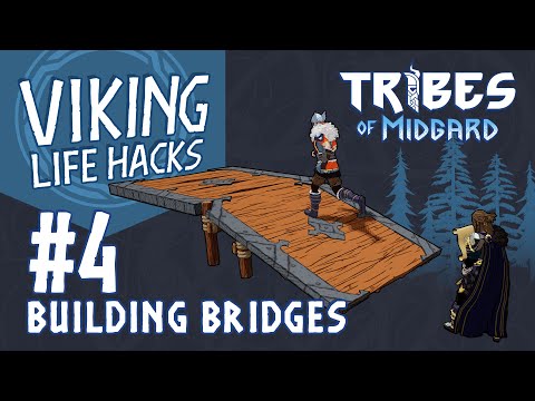 Vikings building bridges in Tribes of Midgard – Techmash