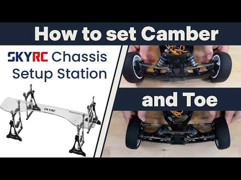 RC Buggy Setup 101: Mastering Camber and Toe Angles with the SKYRC Setup Station