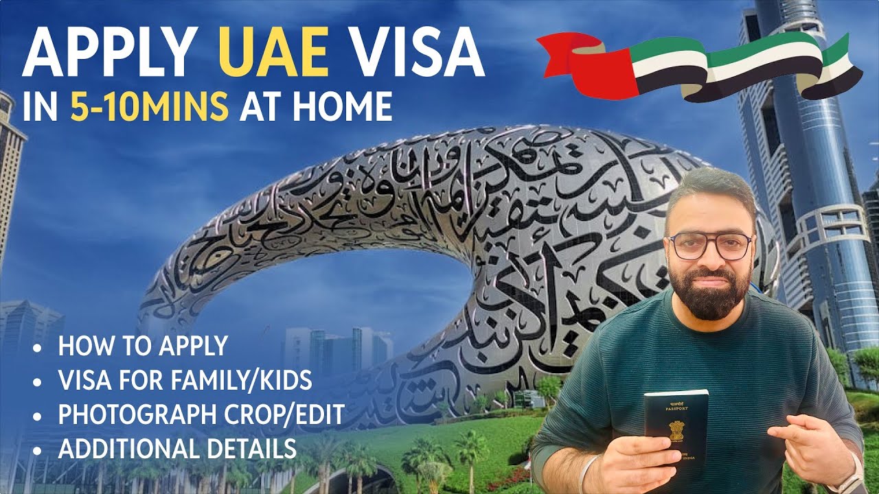 Apply UAE Visa for Family & Kids in Just 5–10 Minutes | 100% Online Process from Home