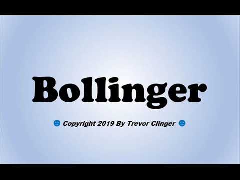 How To Pronounce Bollinger