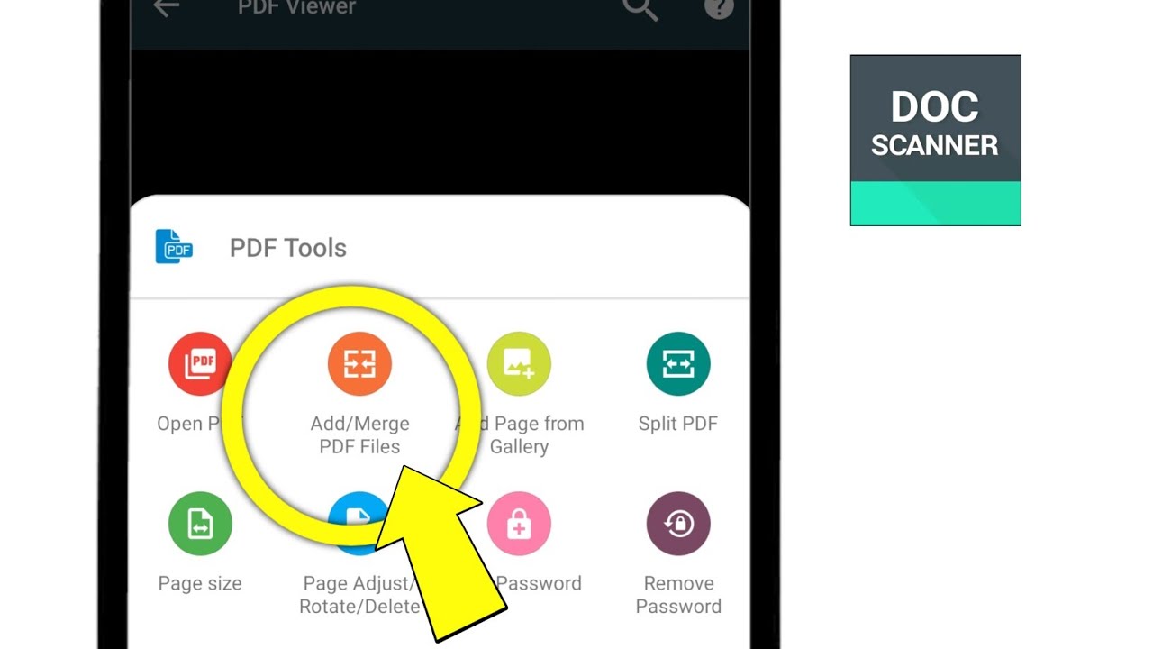 Doc Scanner Merge Pdf | How To Merge Pdf Files In Doc Scanner