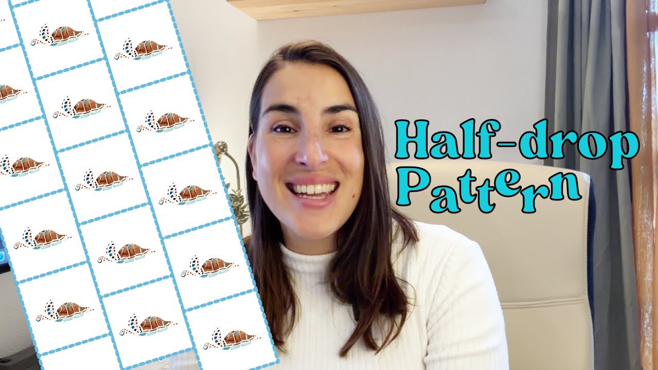 Create a Half Drop Repeat Pattern in the NEW AFFINITY APP (Using Symbols)