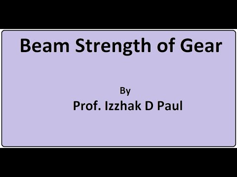 39.Unit-II-beam strength of spur gear
