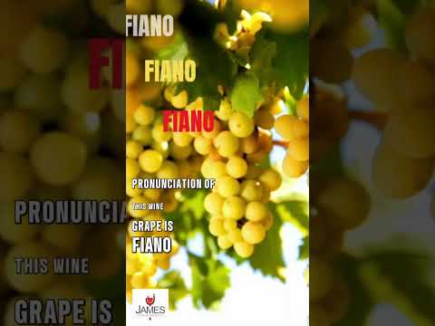 How to Pronounce Fiano #howtopronounce #fiano #shorts #italy