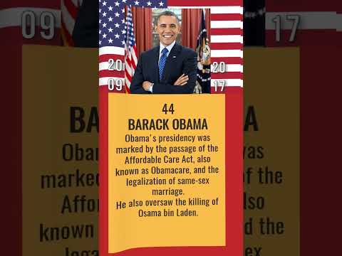 US Presidents - 44 Barack Obama (2009-2017) - Learn Spanish with History