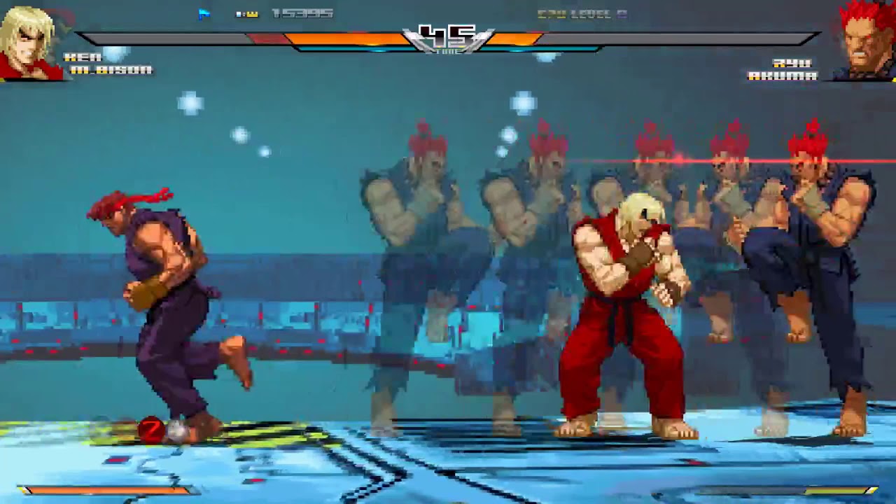 Violent Ken x Dictator Vs. Evil Ryu x Akuma