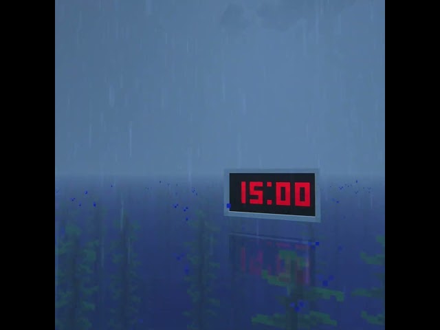 Digital Clock Minecraft Texture Pack