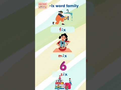 CVC || -ix word family || ONE-Minute Practice Reading