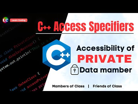 Learn C Private Access Specifier | Learn Coding - Mind Luster