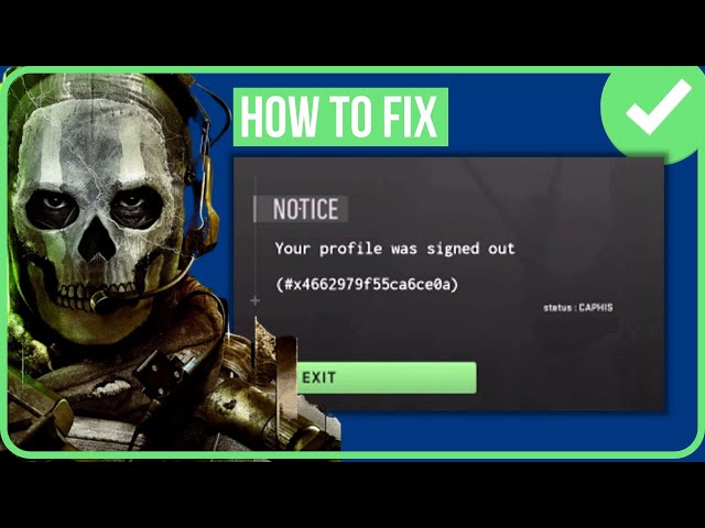 Warzone 2 "Your profile was signed out" error: How to fix, possible reasons, and more