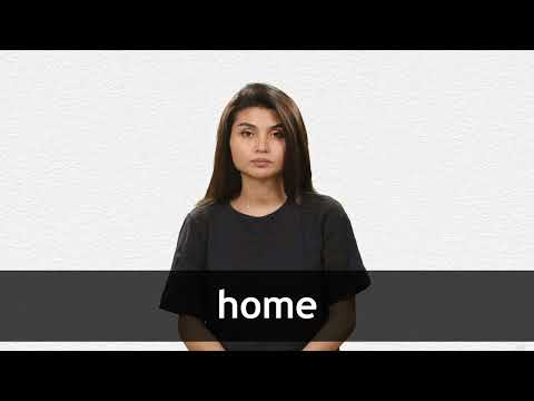 How to pronounce HOME in American English