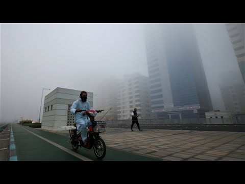 UAE Fog Red Alert issued Motorists Warned of Low Visibility