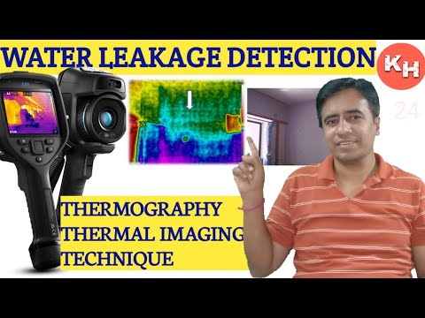 Water Leakage Detection by Thermography Process - Thermal imaging technique