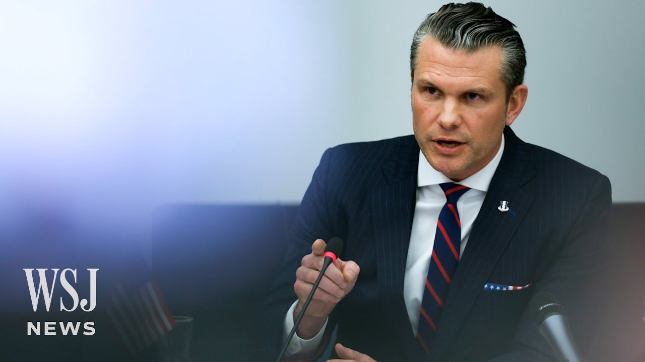 Hegseth Says Return to Ukraine’s Pre-War Borders is ‘Unrealistic’ | WSJ News