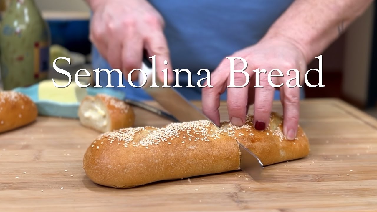 Semolina Bread for a cold cut sandwich, the best bread for an Italian sub