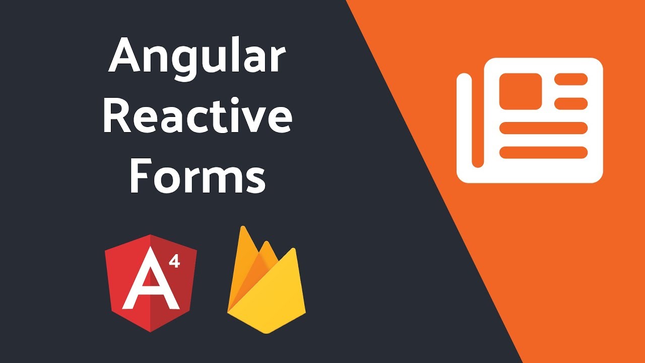 Angular Reactive Forms with Firebase Database Backend