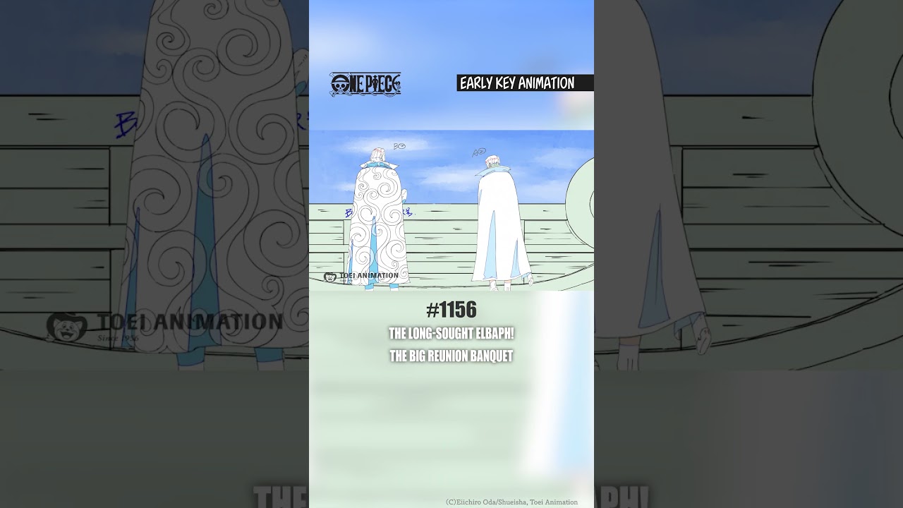 #1156 Early Key Animation | ONE PIECE