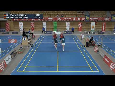 Match point - Hübsch / Lehmann vs Meyer / Van Leijsen - WD, SF - Czech Int. Future Series 2025