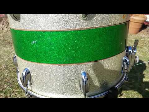 1962 Slingerland 15"×12" marching snare to kit snare conversion - fresh rebuild!