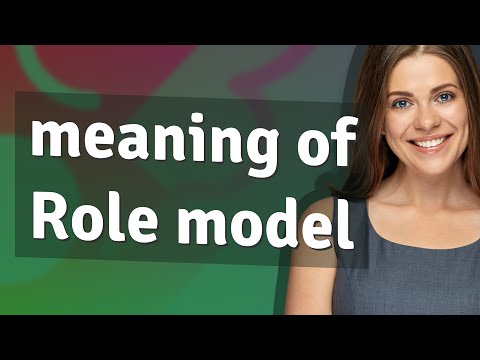 Role model | meaning of Role model