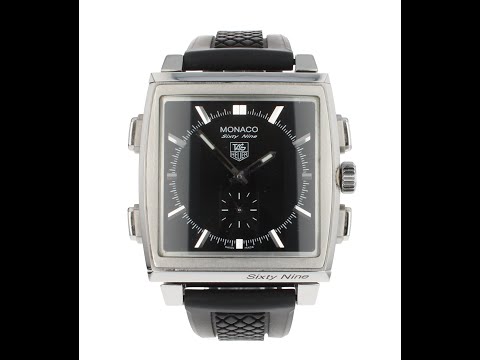 Tag Heuer Monaco Sixty-Nine Pre Owned Watch Ref CW9110