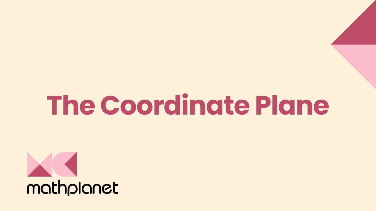 The Coordinate Plane - Visualizing Linear Functions  - Algebra 1