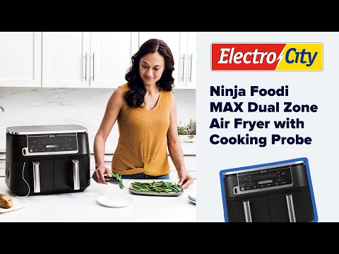 Ninja Foodi MAX Dual Zone Air Fryer with Cooking Probe | AF451UK