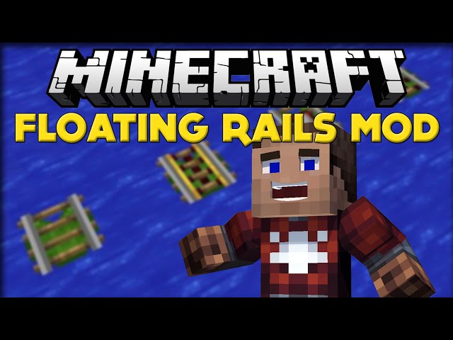 Floating Rails Minecraft Mod