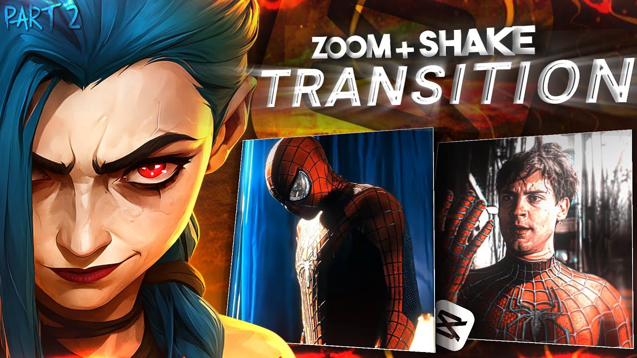 CAPCUT...✨ +3 VIRAL Zoom + Shake Like AE Transitions | (Easy & Fast)