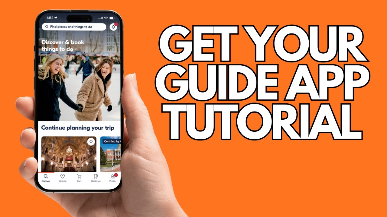 Get Your Guide App Setup & Booking Tutorial